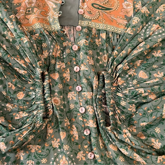 Spell | Tops | Spell Madame Peacock Blouse | Poshmark